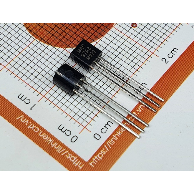 MAC97A8 Triac 0.6A 600V TO-92 | Shopee Việt Nam