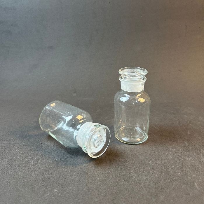 Chai Thủy Tinh LAB HA NOI Trắng Nút Mài 30ml, 60ml, 125ml, 250ml, 500ml ...