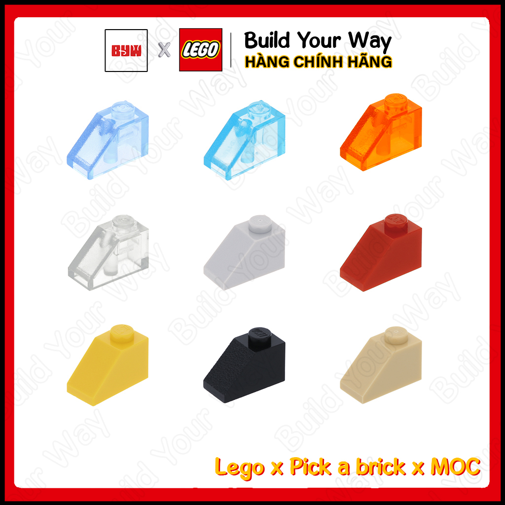Gạch Lego chính hãng Dốc 2 x 1 45° (1x2) / Part 3040: Slope 45 2 x 1 ...