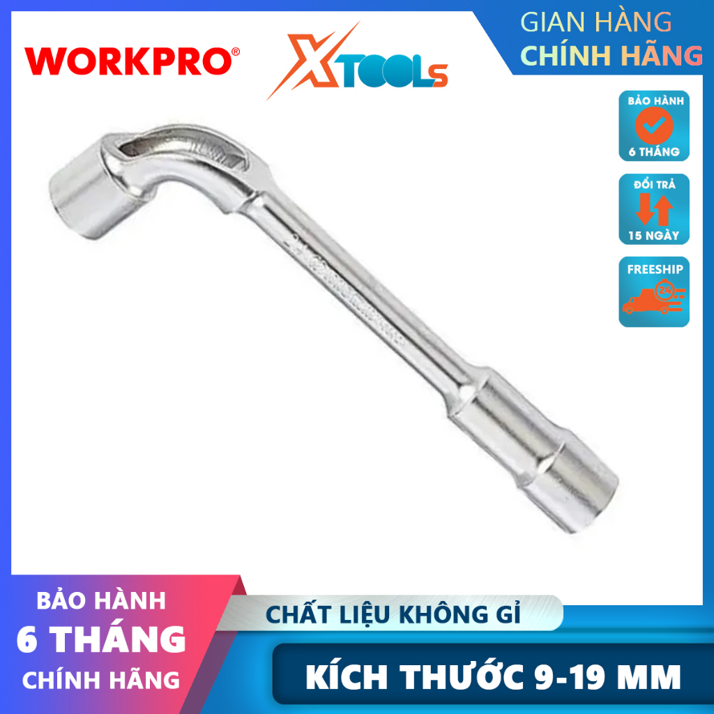 Cờ lê tuýp ống điếu chữ L, kích thước: 19mm Workpro - WP314043 | Shopee Việt Nam