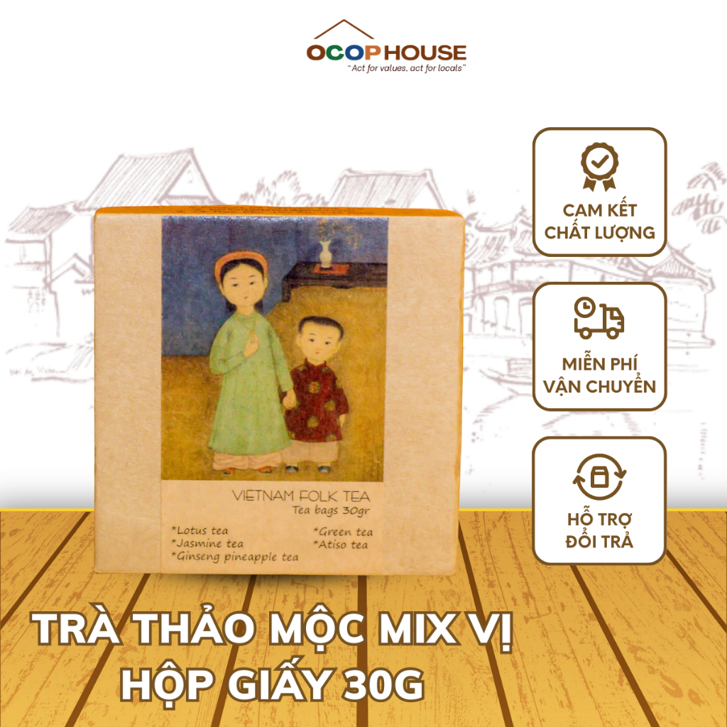 Trà Thảo Mộc Túi Lọc Trà Tổng Hợp Mix Vị Đóng Gói Tiện Lợi Dễ Sử Dụng ...