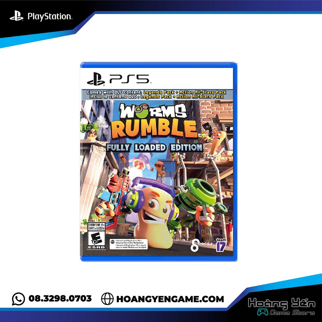 Đĩa Game Worms Rumble Fully Loaded Edition Ps5 | Shopee Việt Nam