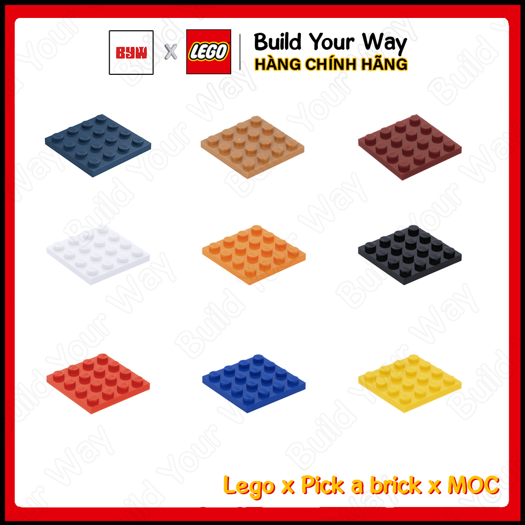 Gạch Lego chính hãng Tấm cơ bản 4x4 / Part 3031: Plate 4 x 4 | Shopee ...