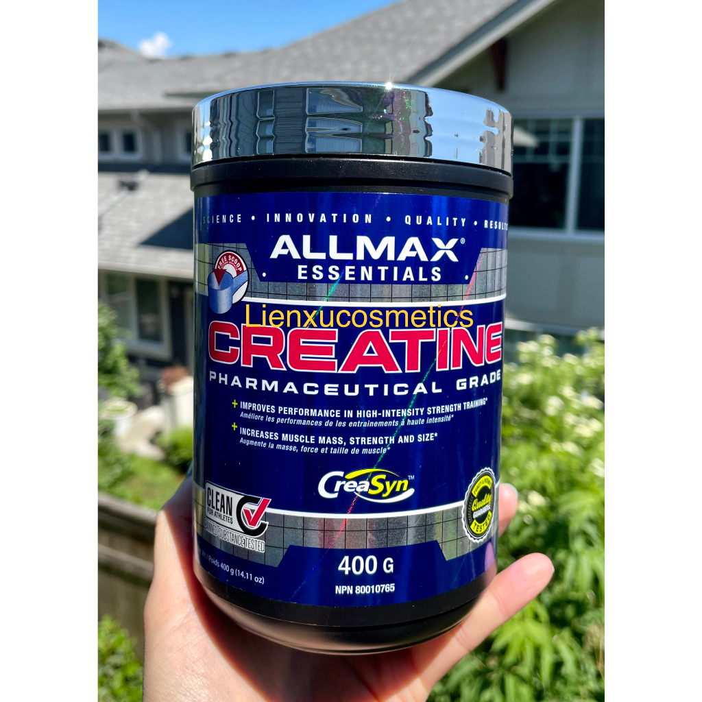 Bột creatine Allmax Pharmaceutical Grade Creatine hộp 400G | Shopee ...