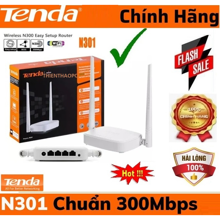 Bộ phát wifi băng tần kép Chuẩn AC1200Mbps AC6 Tenda Smart Dual Band ...