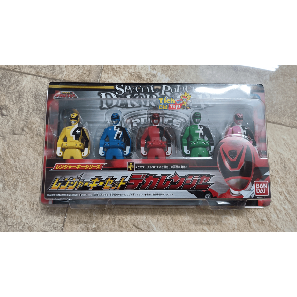 Set Ranger Keys - Chìa Khóa Biến hình hải tặc Kaizoku Sentai Gokaiger ...