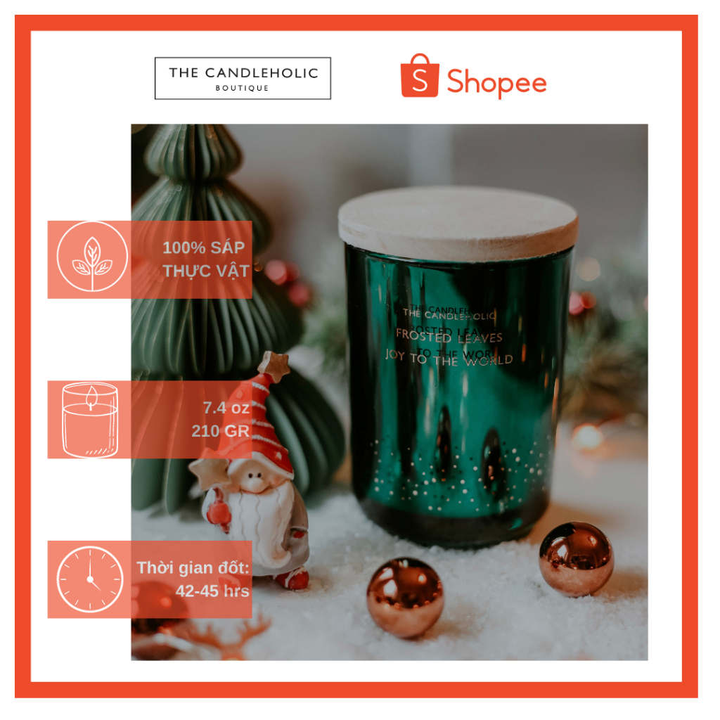 Nến thơm cao cấp The Candleholic Christmas Season Collection 2022 cho ...