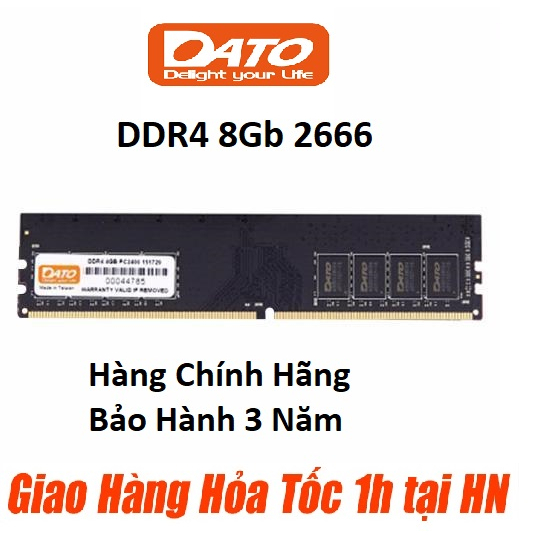 Ram DDR4 8GB 2666Mhz Dato - Chính Hãng Anh Ngọc BH 3 Năm | Shopee Việt Nam