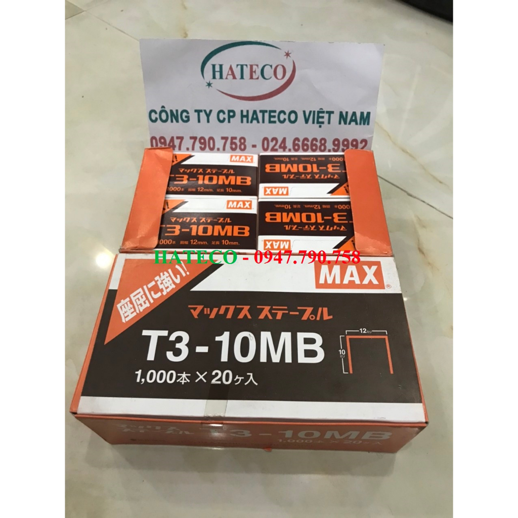 Ghim bấm gỗ Max T3-10MB NHẬT BẢN - Kim bẫm gỗ MAX T3-10MB Gun Tacker ...