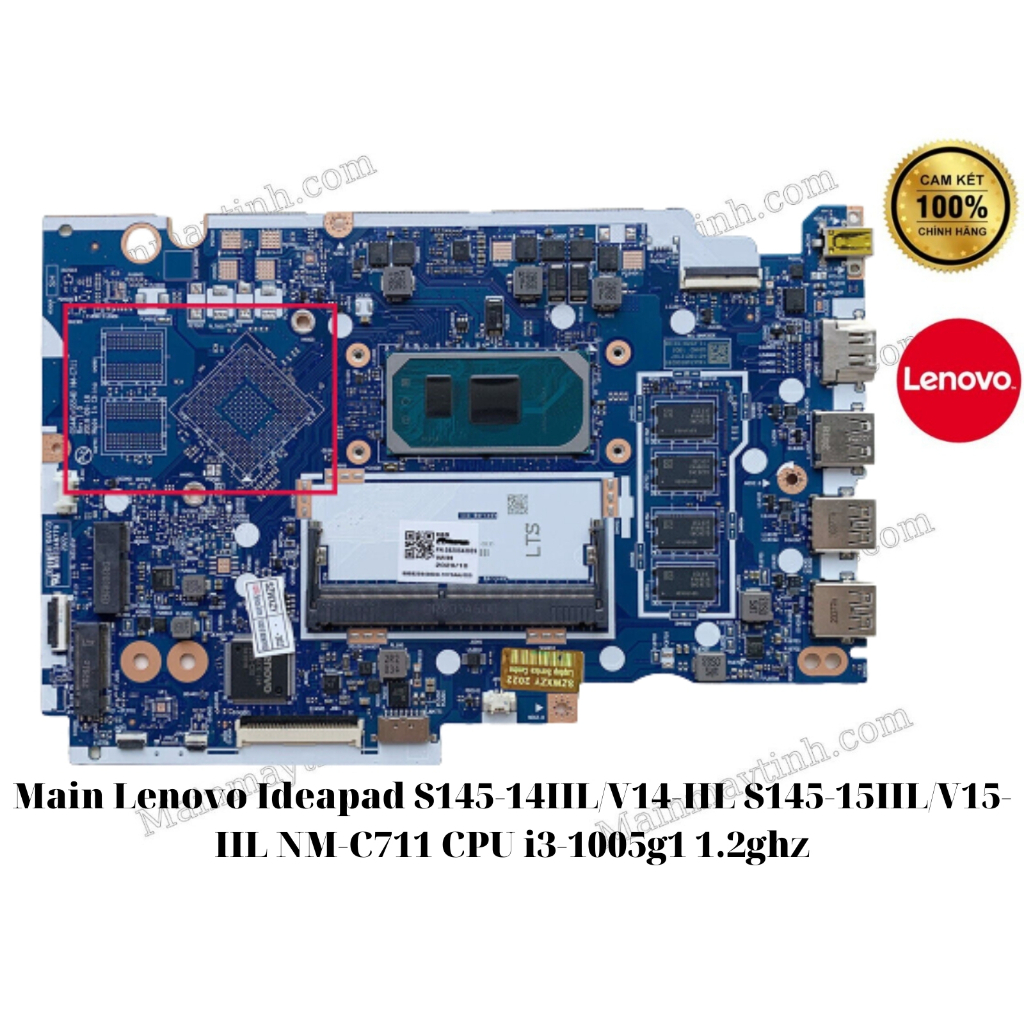 Main Lenovo Ideapad S145-14IIL/V14-IIL S145-15IIL/V15-IIL NM-C711 CPU i3-1005g1 1.2ghz | Shopee ...