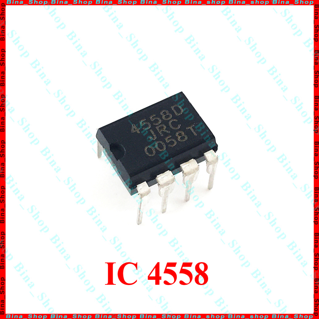 [2 con] IC 4558 chân cắm DIP-8 IC 4558D DIP8 | Shopee Việt Nam