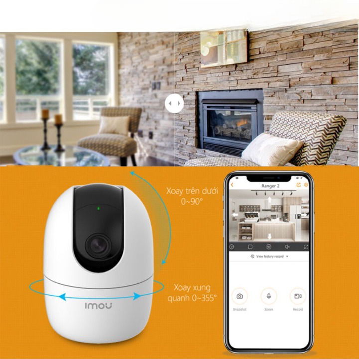 Camera Wifi Imou A22EP 1080P (IPC-A22EP-IMOU DSS (H265) ranger 2. chính ...