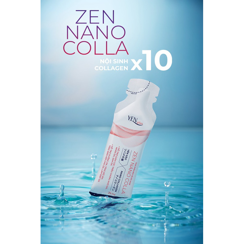 ZEN NANO COLLA - NƯỚC UỐNG LÀM ĐẸP YẾN SÀO NANO COLLAGEN | Shopee Việt Nam