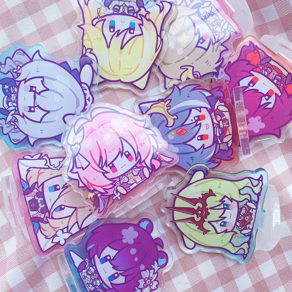 Standee mini 5cm Honkai Impact 3rd (10 mẫu) | Shopee Việt Nam