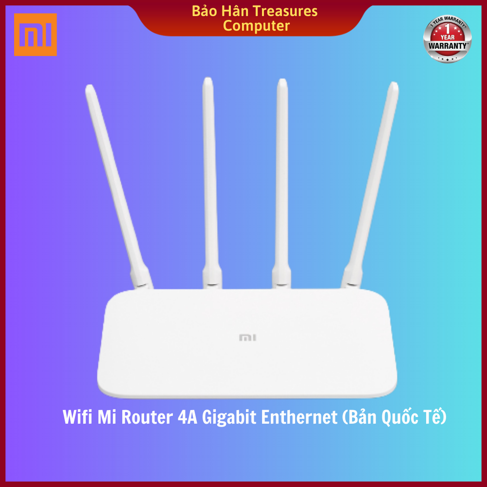 Bộ phát Router Wifi Xiaomi Router 4A Gigabit 1000Mbps Chuẩn AC1200 ...