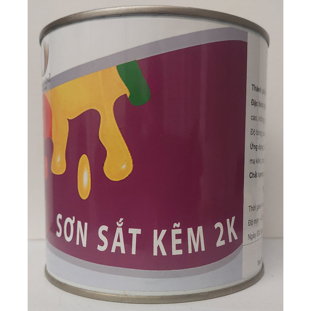 Sơn Lót Sắt Mạ Kẽm 2K Bộ 1kg và 4kg | Shopee Việt Nam