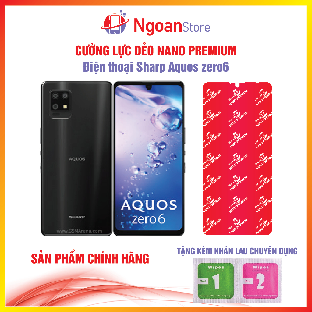 Cường lực dẻo Nano cho Điện thoại Sharp Aquos zero6 - Ngoan Store ...