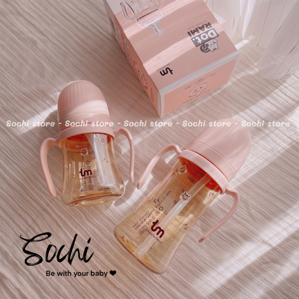 Bình ống hút Tovi anhd Molly x Dottodot 180ml/280ml [Chính hãng] | Shopee Việt Nam