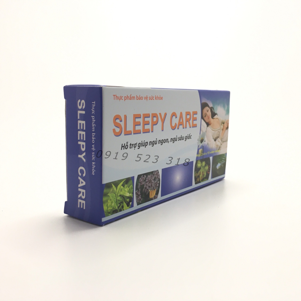 SLEEPY CARE - Viên uống hỗ trợ giúp ngủ ngon ngủ sâu giấc | Shopee Việt Nam