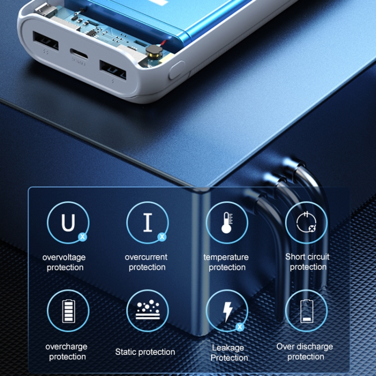 Pin sạc dự phòng WEKOME WP- 01 Dung lượng pin 10000mAh/20000mAh- Sạc ...