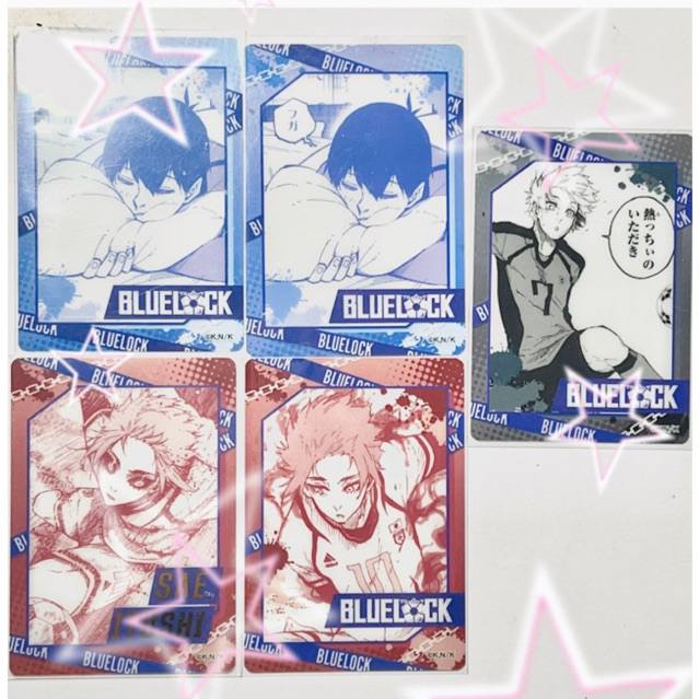[SẴN] CARD CLEAR, POLA,… BLUELOCK NAGI, ISA, SAE | Shopee Việt Nam