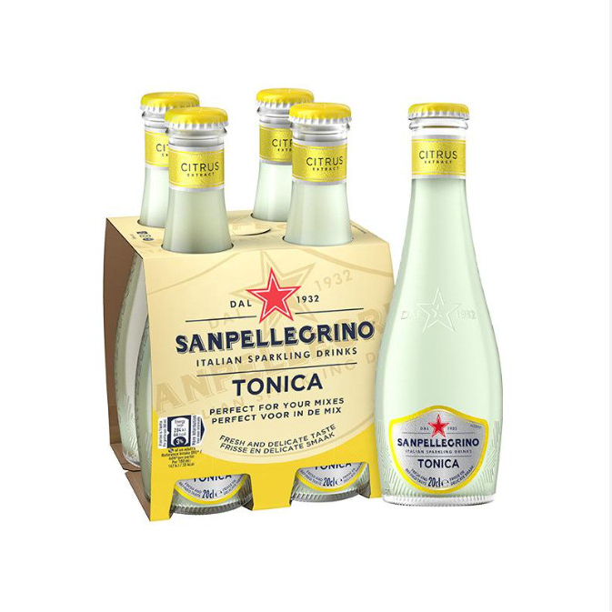 Nước Tonic Citrus (200ml) - Lốc 4 chai- San Pellegrino | Shopee Việt Nam