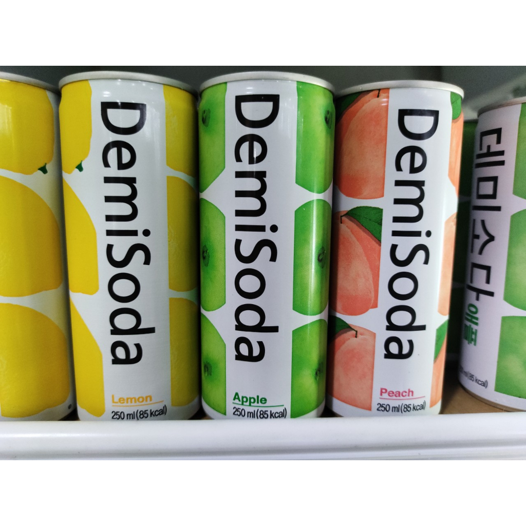 Nước Demisoda lon 250ml, demi soda hàn quốc - 데미소다 | Shopee Việt Nam