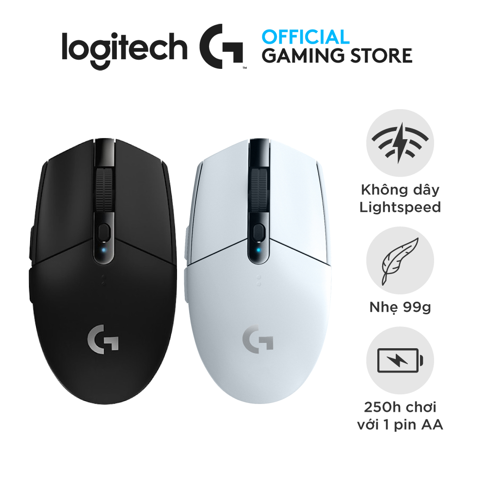 Logitech G304 LIGHTSPEED Wireless Gaming Mouse - Hero 12.000DPI Sensor ...