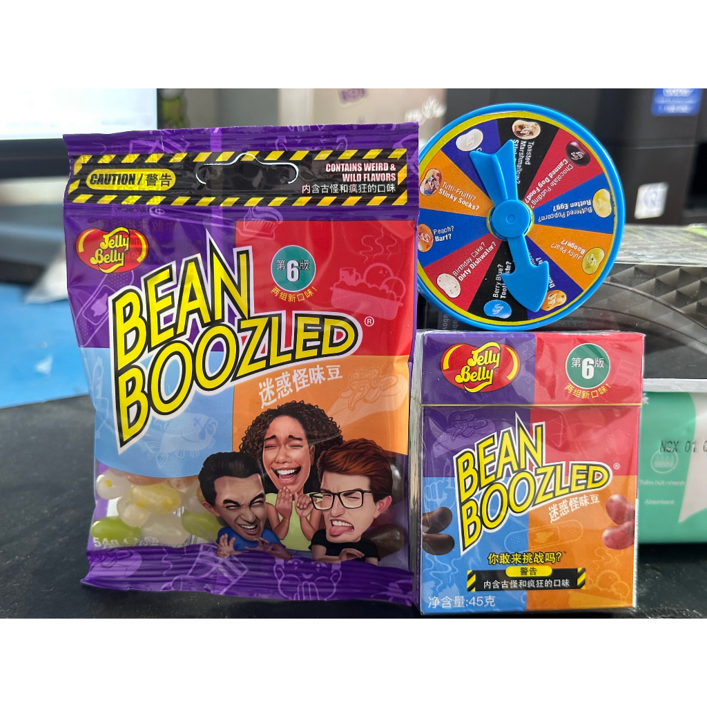 KẸO THỐI BÀN XOAY bean boozled harry potter - Kẹo Thối Jelly Belly Bean ...