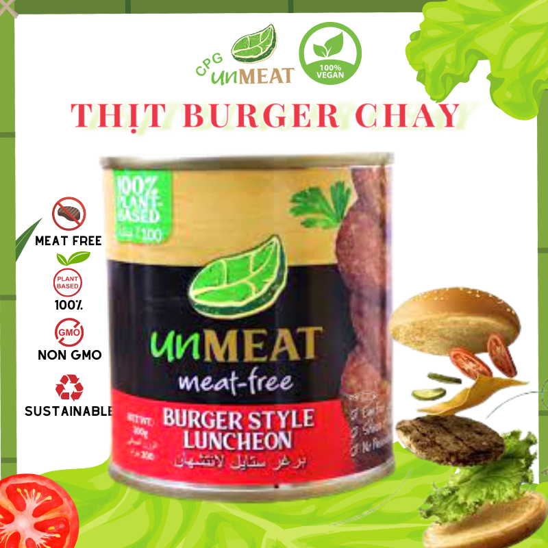 Thịt Burger Chay Unmeat 200g/330g - Thực phẩm chay Plant-based - Meat ...