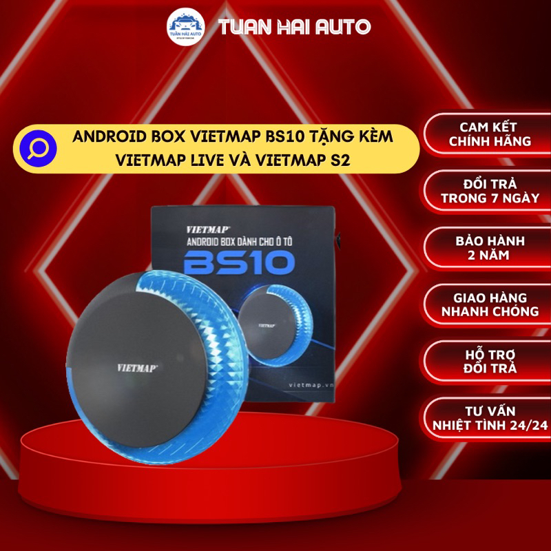 Android Box Vietmap BS10 Tặng Kèm Vietmap Live Và Vietmap S2(Cấu Hình ...