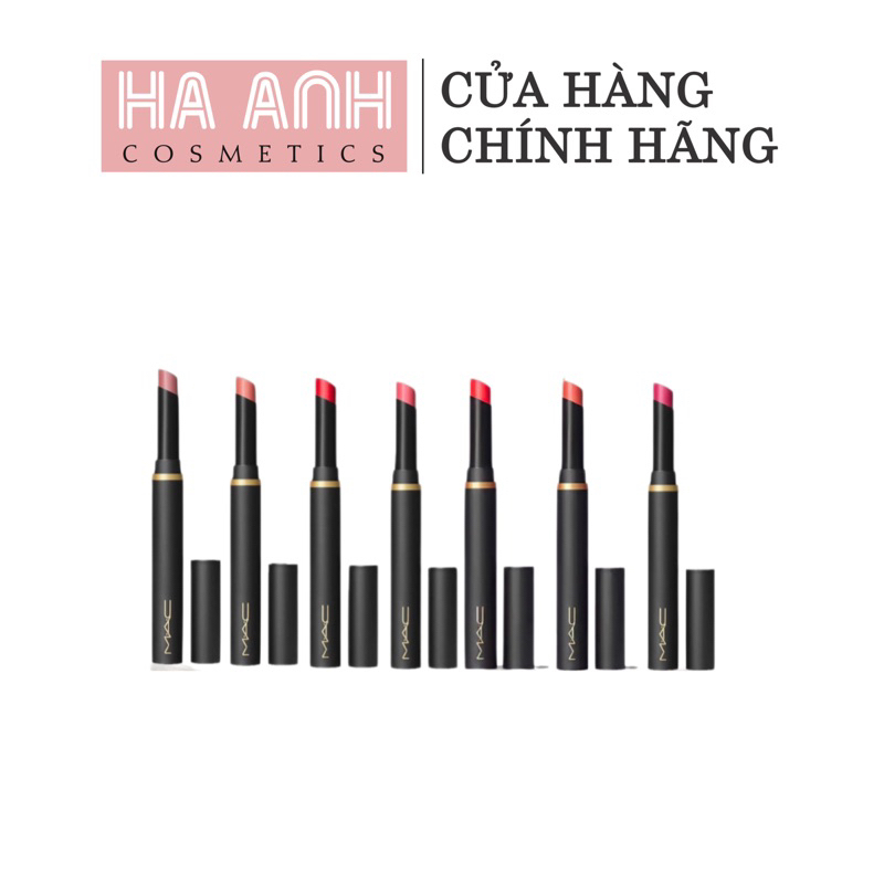 Son MAC Powder Kiss Velvet Blur Slim Stick | Shopee Việt Nam