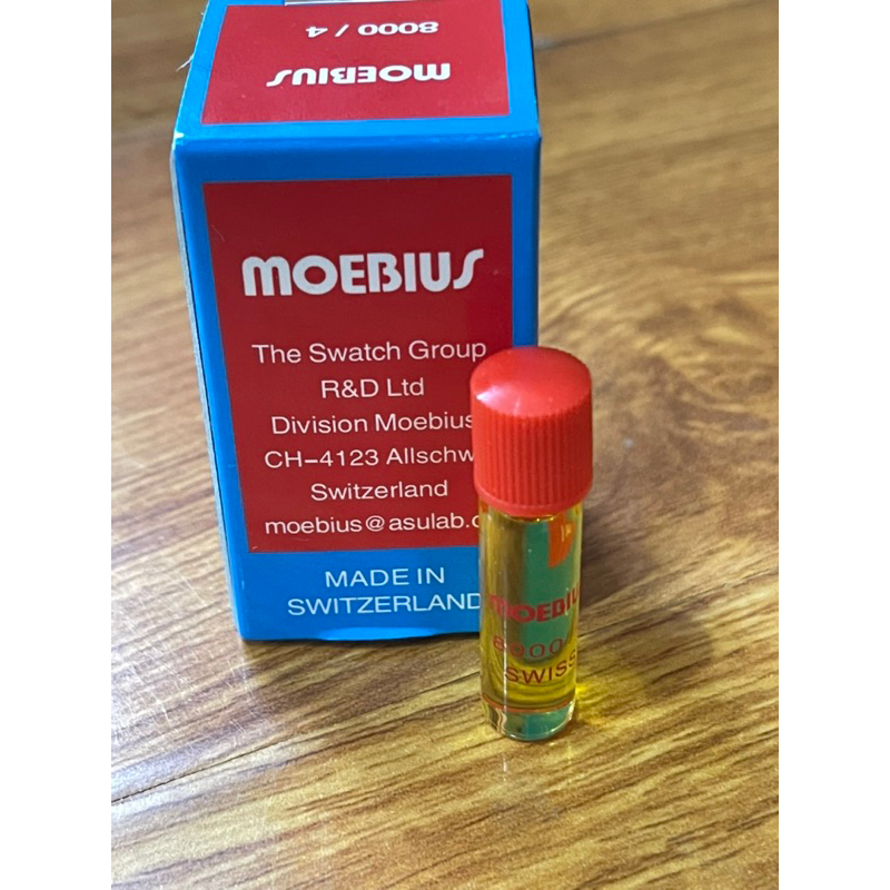 Dầu tra máy đồng hồ cơ tự động Thuỵ Sỹ Moebius 8000/4 2ml(giá 1 lọ ...