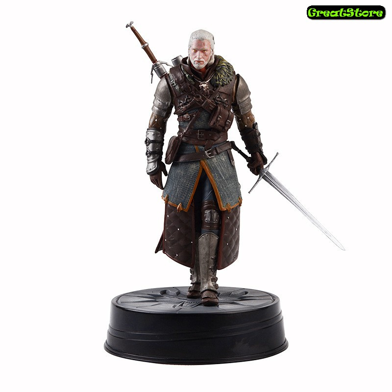 [ Sẵn ] Mô hình Geralt trong The Witcher 3 Figure 24 cm | Shopee Việt Nam