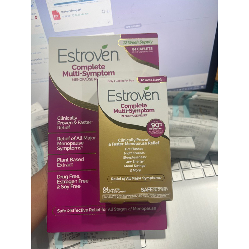 Viên Uống Cân Bằng Nội Tiết Tố Estroven Complete Multi-Symptom ...