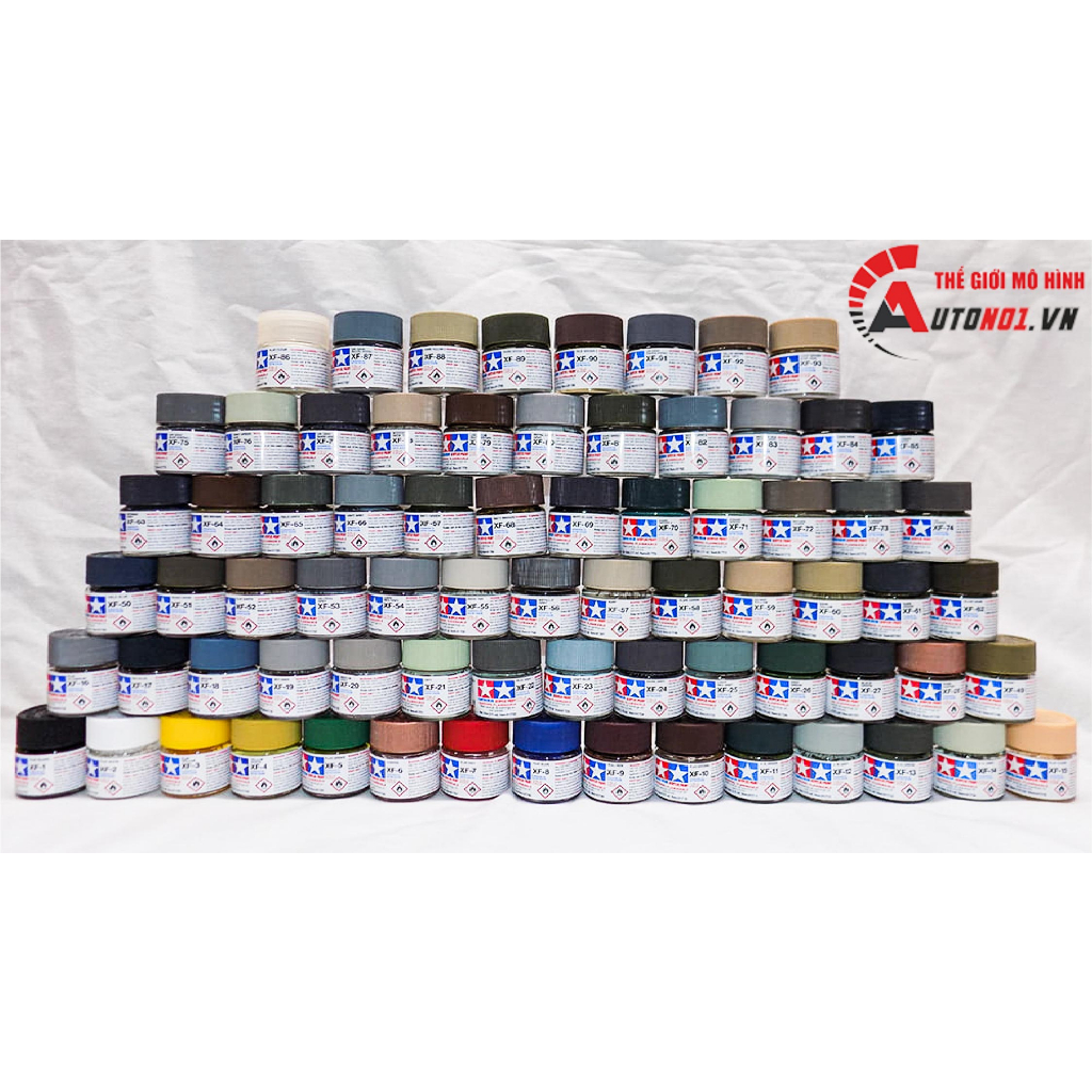 Acrylic ( XF1 – XF28 ) sơn mô hình gốc nước 10ml Tamiya | Shopee Việt Nam