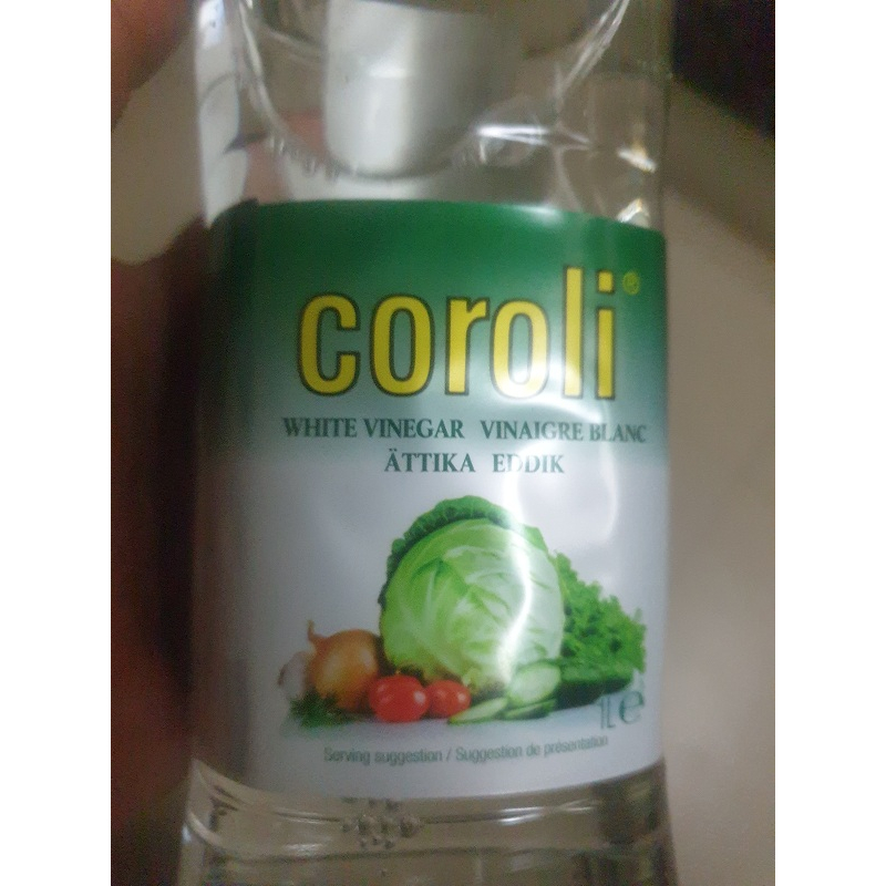 Dấm trắng 1L - Coroli nhập khẩu Hà Lan | Shopee Việt Nam
