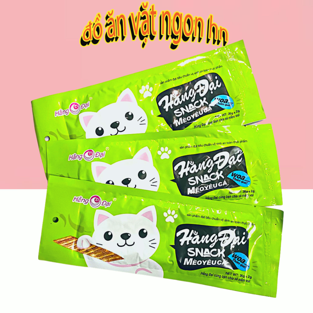 Que cay snack mèo yêu cá hằng đại ăn vặt cổng trường giá rẻ | Shopee ...