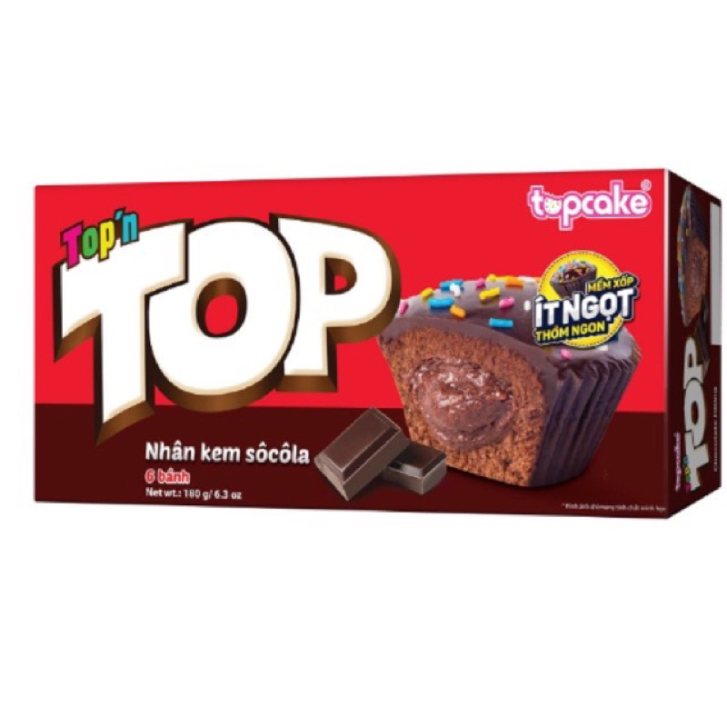 Bánh Topcake hộp 6 cái - Hàng công ty chính hãng | Shopee Việt Nam