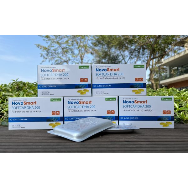 Novosmart softcap DHA 200 – Giúp phát triển não bộ và thị lực cho trẻ ...