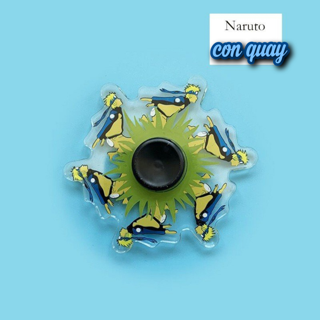 Con Xoay Đồ Chơi Naruto, Pac - Man, Jiraiya, Goku...... | Shopee Việt Nam