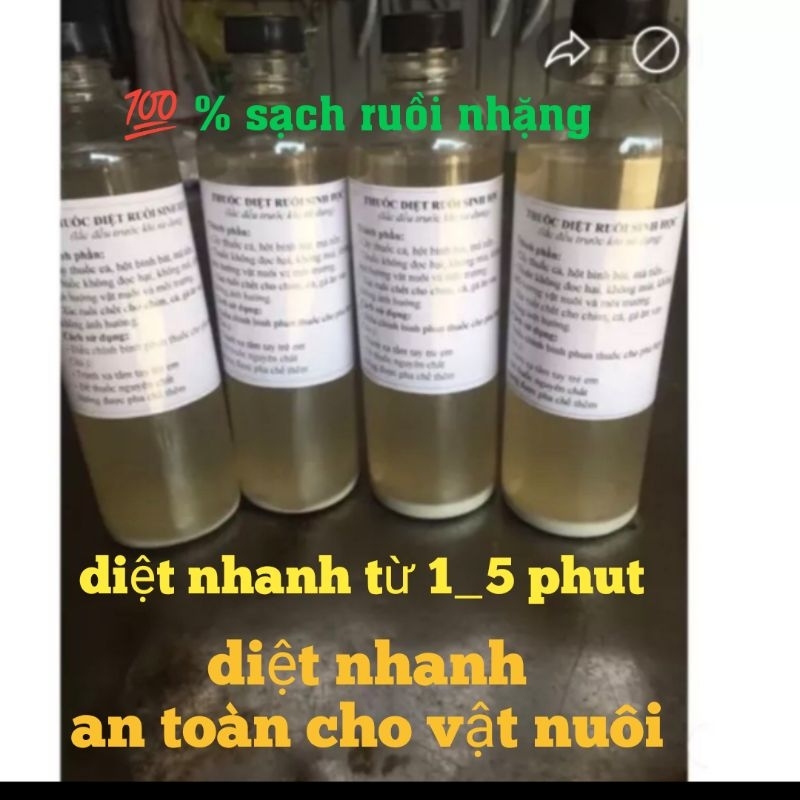 thuốc diệt ruồi sinh học ( chai 500 ml ) | Shopee Việt Nam
