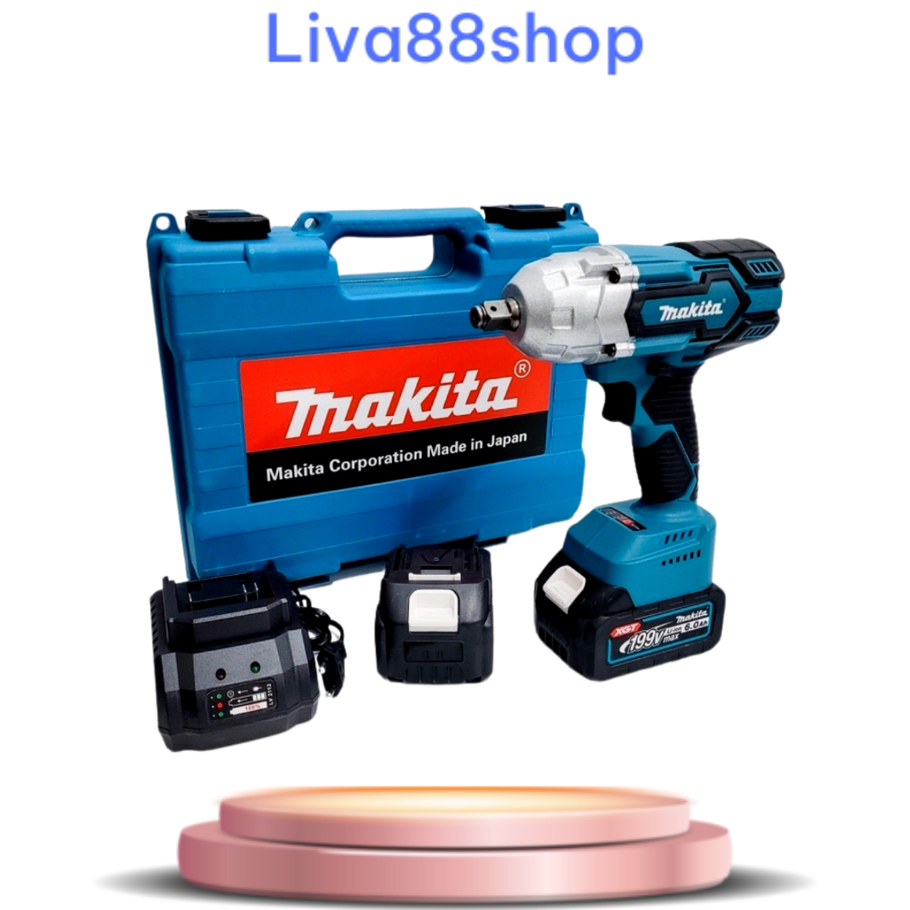 Máy siết bulong makita lực siết lớn 1080 N 2 pin 15 cell | Shopee Việt Nam