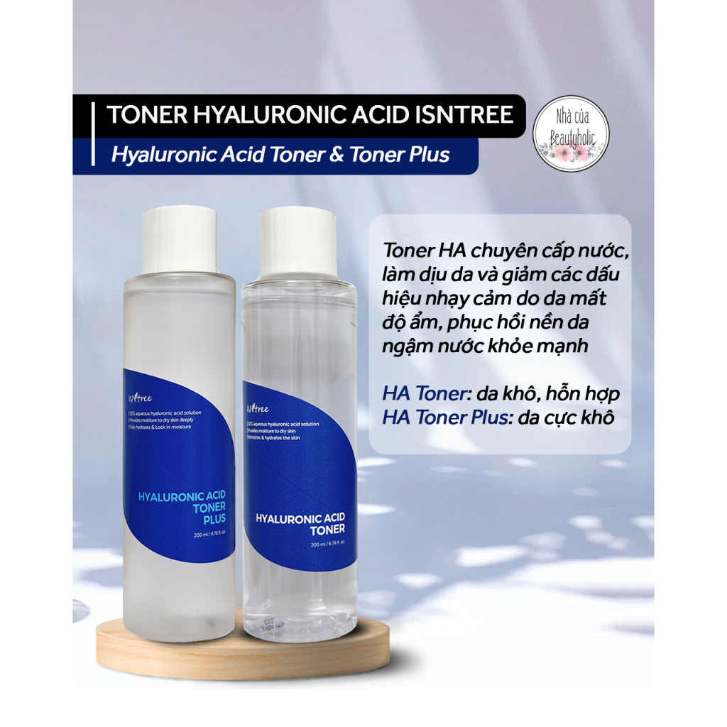Toner HA cấp nước ISNTREE HYALURONIC ACID TONER | Shopee Việt Nam