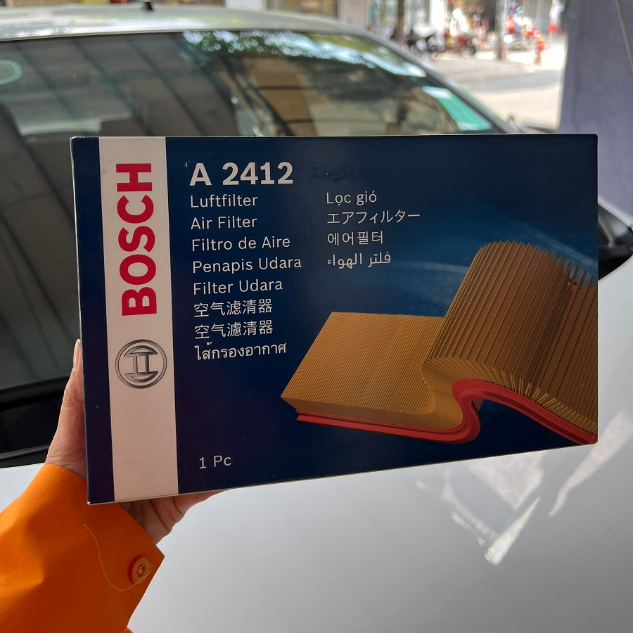 BOSCH Lọc Gió Động cơ A2412 Dành cho Xe Hyundai Tucson, KIA Sportage ...