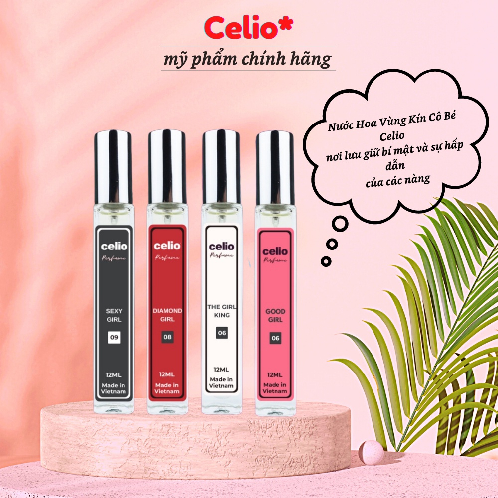 Nước Hoa Vùng Kín Nữ Celio Quyến Rũ, Ngọt Ngào, Gợi Cảm Thơm Lâu 10ml ...