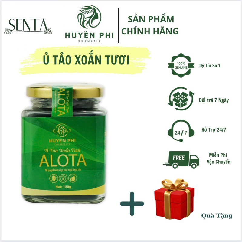 Ủ Tảo Xoắn Alota Huyền Phi Giúp Dưỡng Da,Cấp Ẩm,Cấp Nước Đa Tầng Dung ...