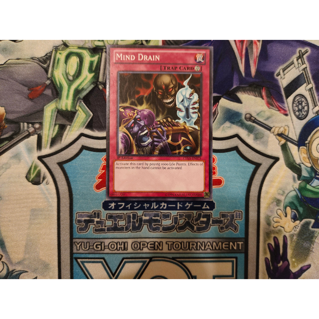 Thẻ bài Yugioh chính hãng - Mind Drain - LTGY-EN079 - Common 1st ...