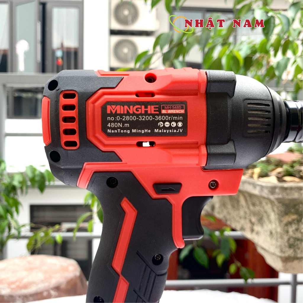 Máy siết bu- lông dùng pin động cơ không chổi than Minghe MH- 5480 ...