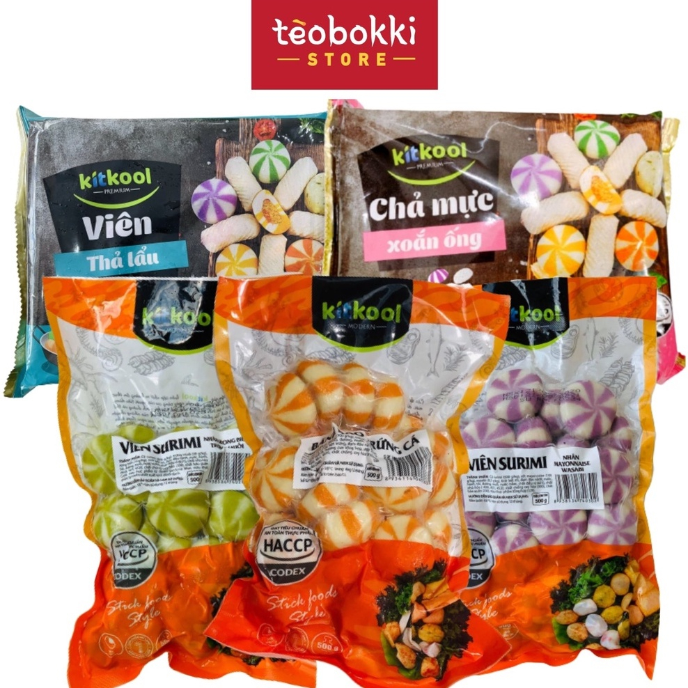 [SHIP HCM] Viên thả lẩu Kitkool 500g | Shopee Việt Nam